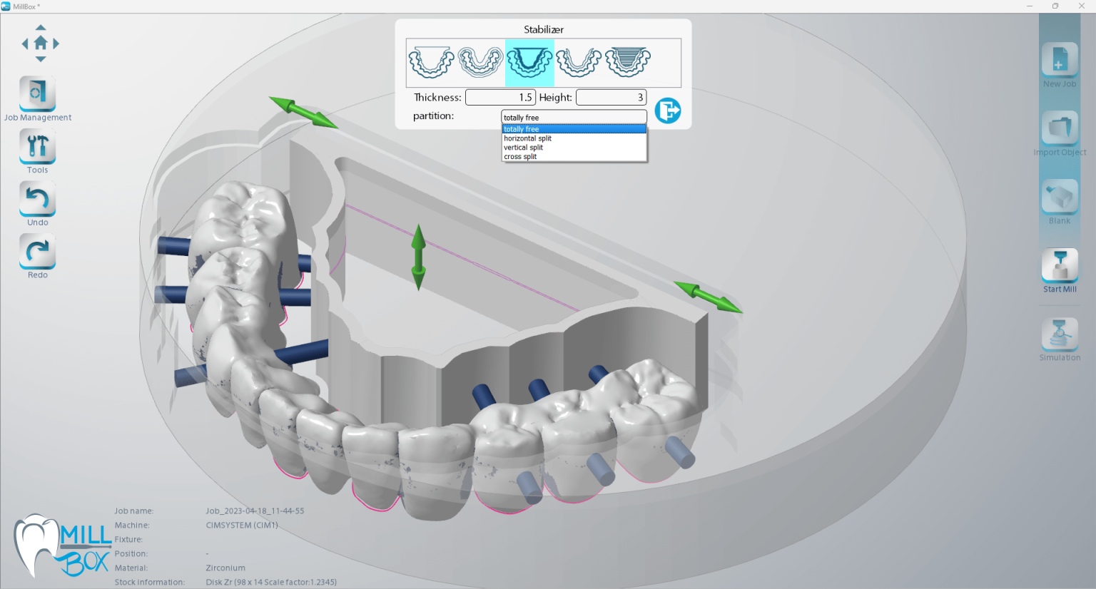 MillBox Optional Modules - CIMsystem Dental